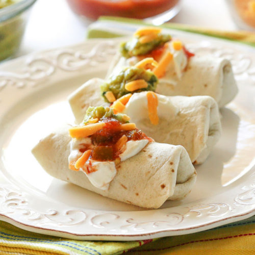 Easy Make Mini Burritos - Los Foodies Magazine
