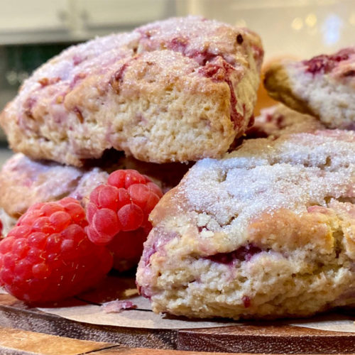 How To Make Raspberry Scones Recipe - Los Foodies Magazine