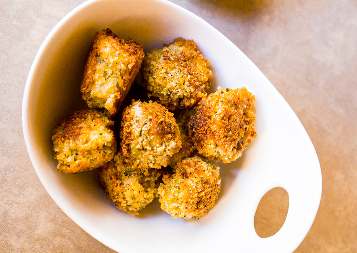 Green Chile Balls Chicken Cheese - Los Foodies Magazine